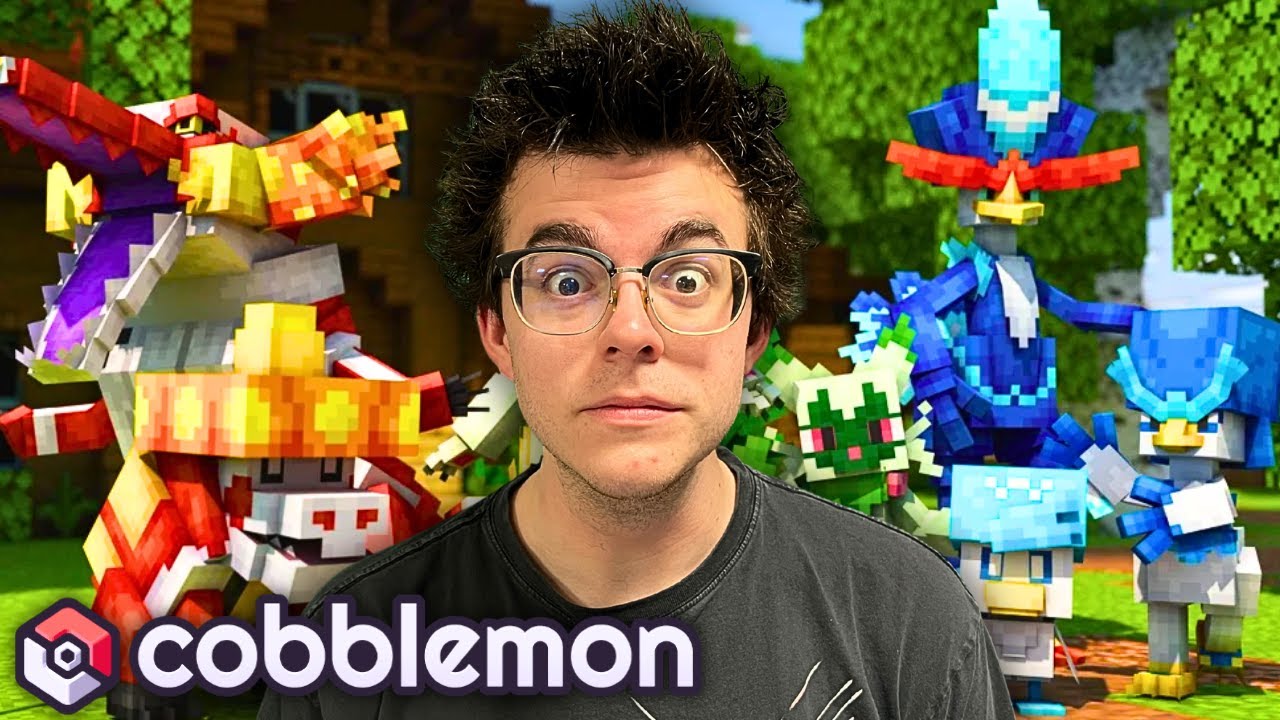 BRAND NEW HARDCORE COBBLEMON WORLD DAY 2 - YouTube