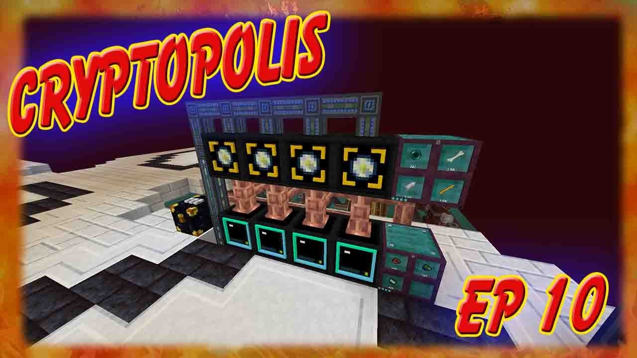 Cryptopolis - 10 - Volo In Creativa, Blaze Rood E Ender Perl - Minecraft Ita 1.19.2 - YouTube
