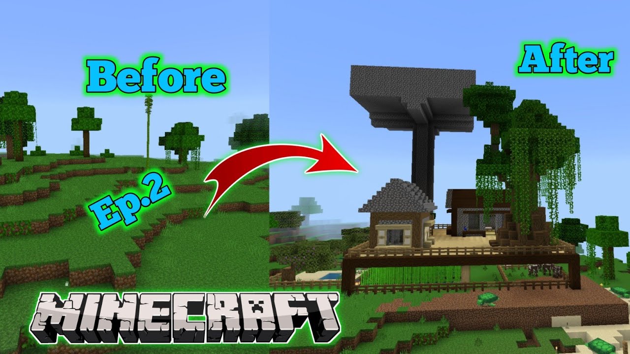 How To Make A Easy XP Form In Minecraft | minecraft starter house ...