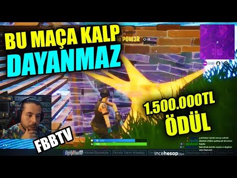 UNLOST ve AS A SCRIPT 1.5 MİLYON TL FORNITE TURNUVASI İLK MAÇ!