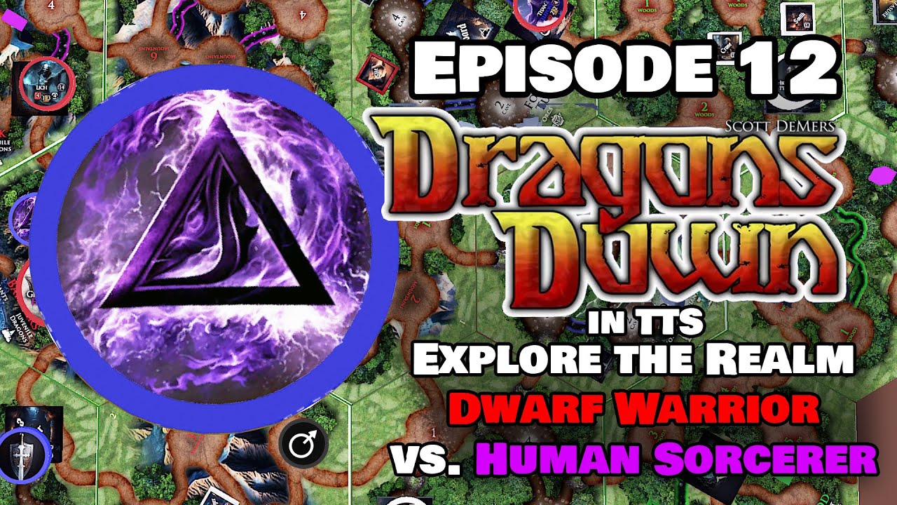 Dragons Down in TTS - Ep12 Exploring the Realm - YouTube
