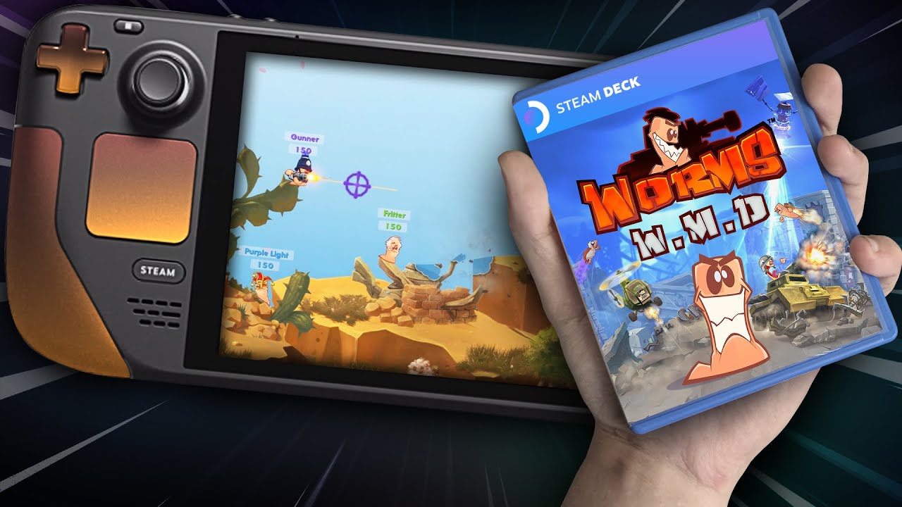 STEAM DECK ft. Worms W.M.D - YouTube