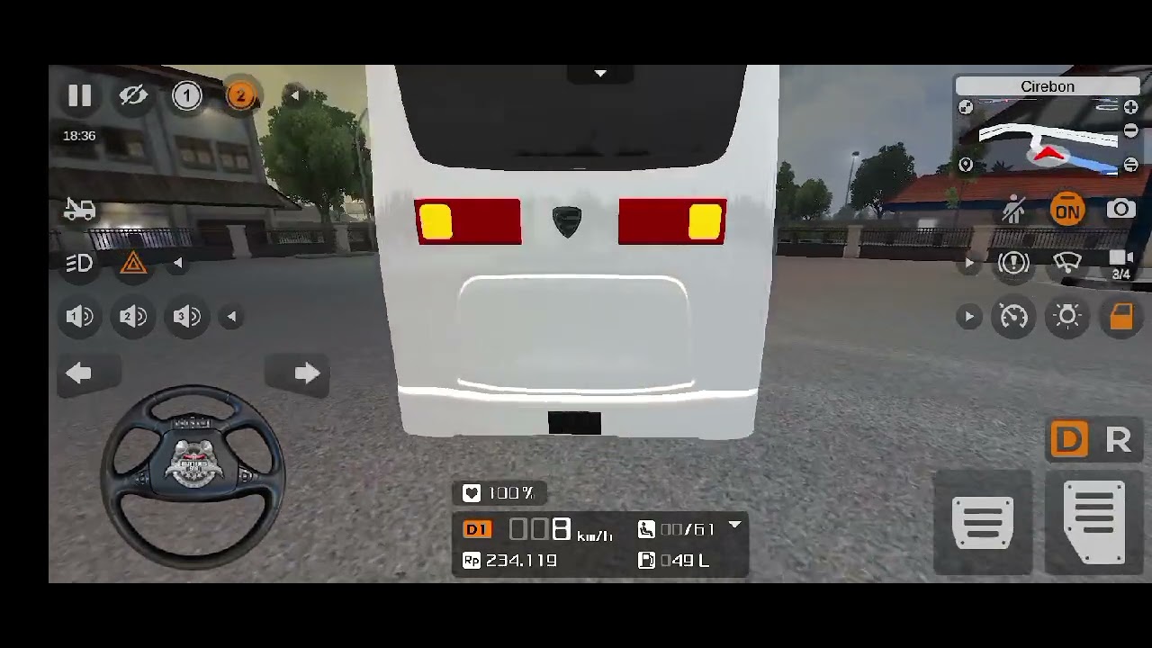aporte de encava ent-900 para bus simulador indonesia - YouTube