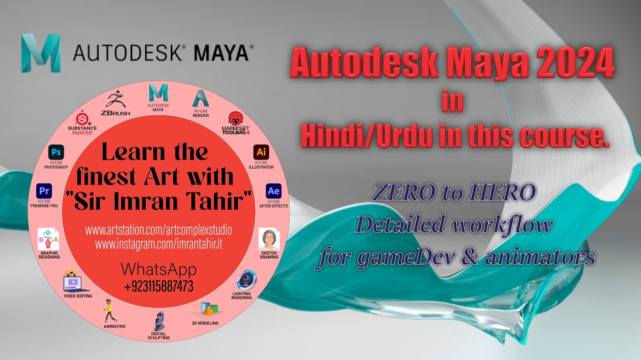 MAYA 3D Learning Course Zero to Hero (Day 2) #maya2024 #3d #animation ...