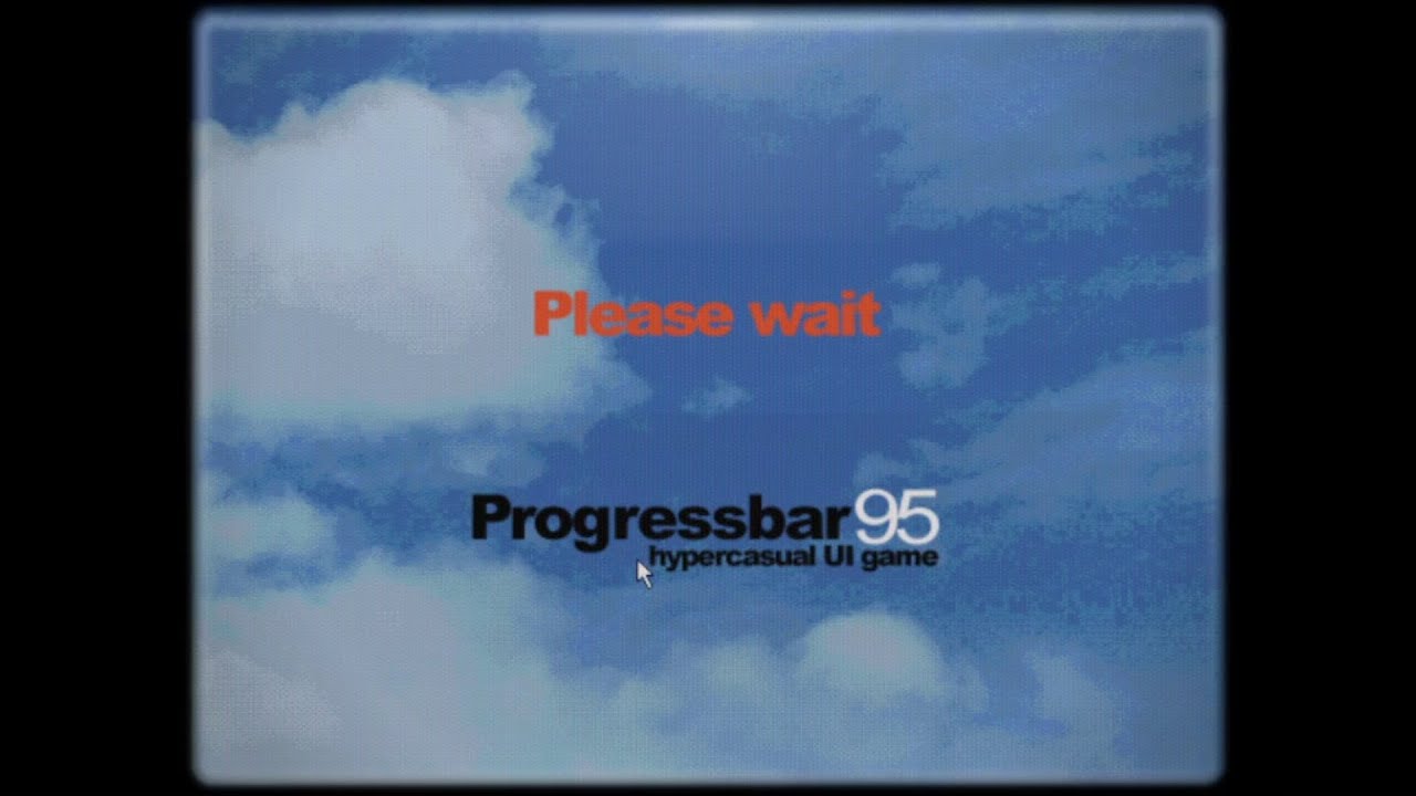 Progressbar 95 simulator - YouTube