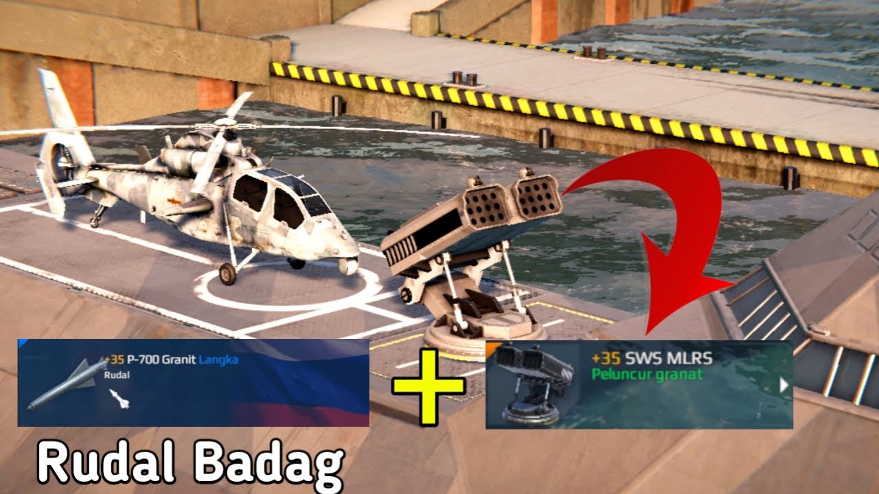 FR Swordship - Combo Rudal Badag P-700 Granit + SWS MLRS Sangatlah OP ...