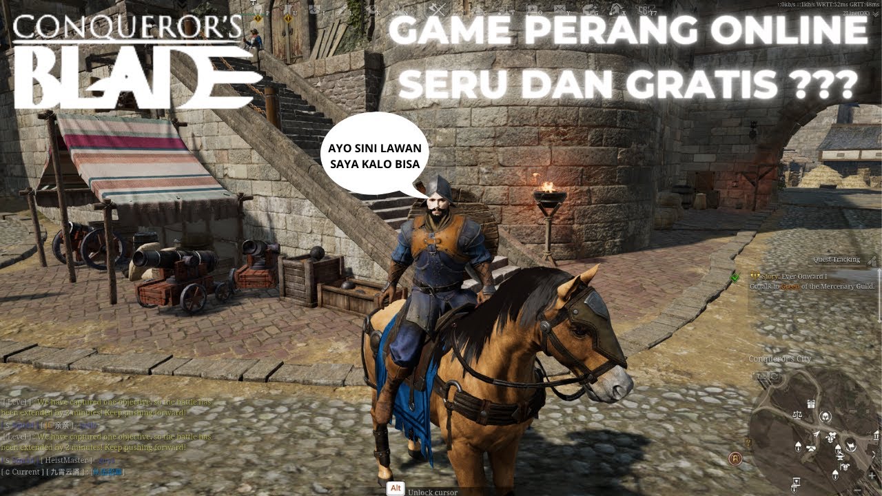 GAME PERANG SERU ONLINE | CONQUER BLADE PC GAMEPLAY - YouTube