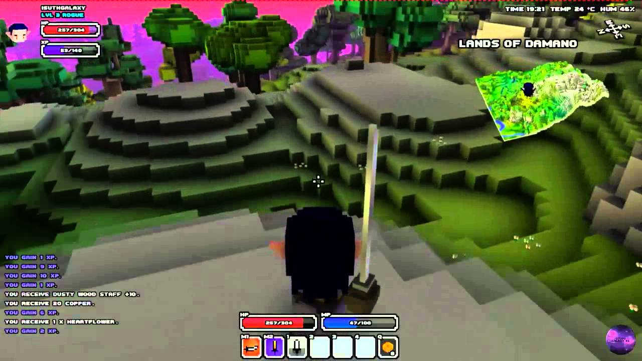 Capitulo 3 CUBEWORLD Mas entrenamiento y explorando la zona - YouTube