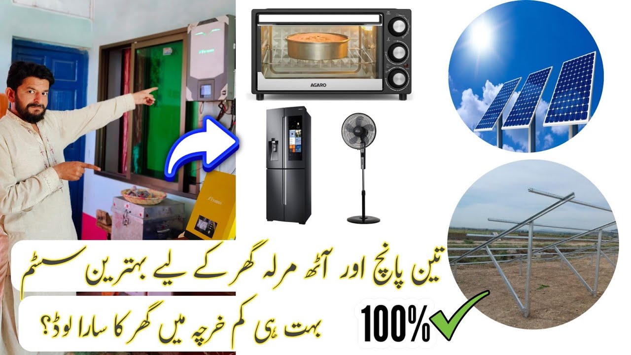 Run your entire home load on four solar panels and get rid of ...