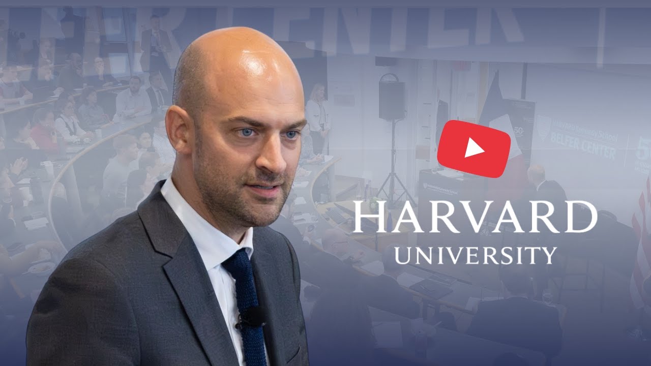 Discours à Harvard Kennedy School. - YouTube