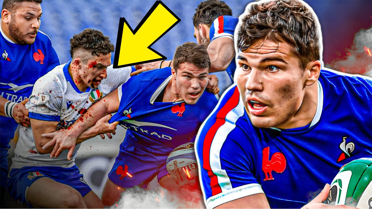 Antoine Dupont SMASHING People For 5 Minutes 21 Seconds - YouTube