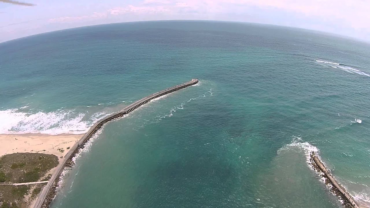 sebastian inlet aerial video DJI00481 - YouTube