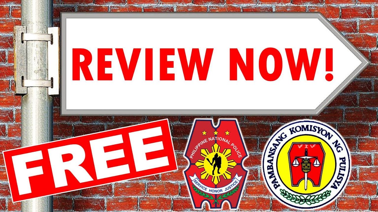 NAPOLCOM Reviewer 2021 (PNP Entrance Examination) - YouTube