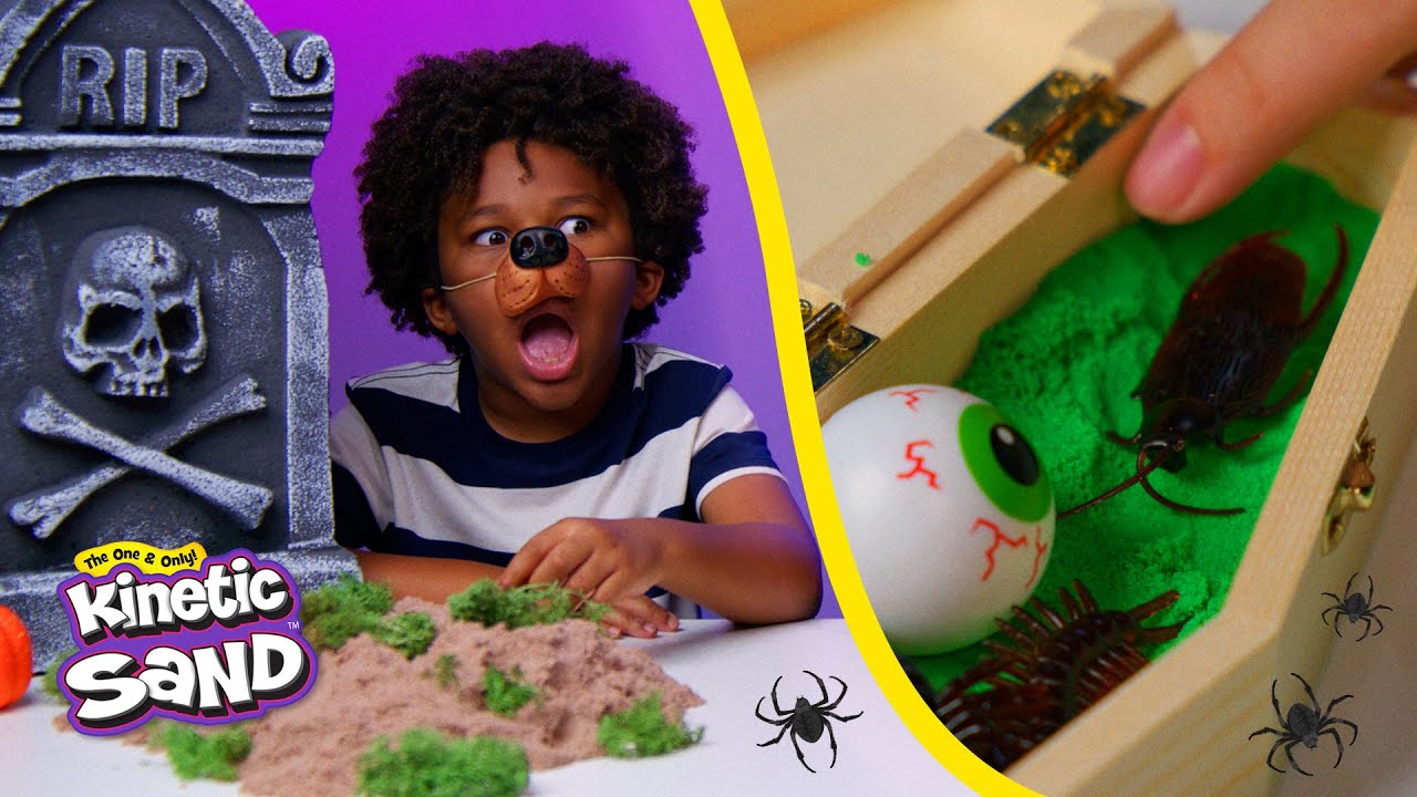 Spectacular Spooky Special 👻| More with Kinetic Sand | Halloween ...