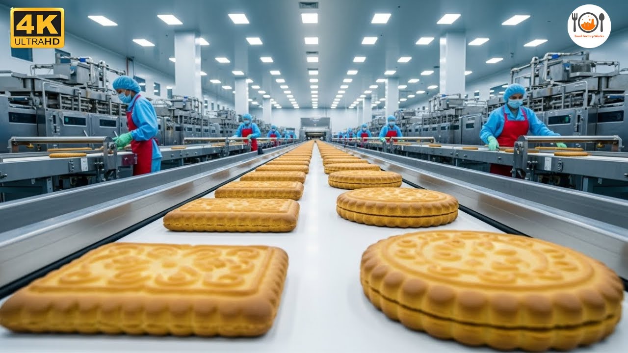 Inside the Biscuit Factory How Millions Are Stamped & Baked Every Day ...