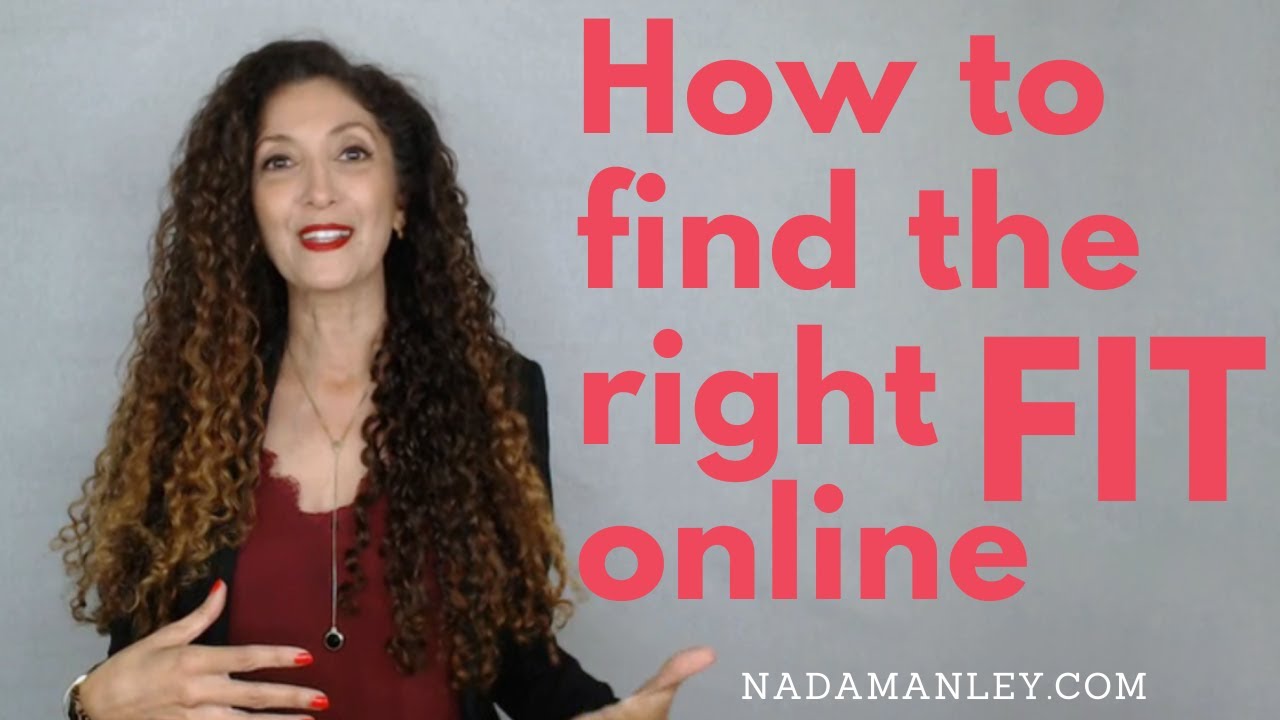 How to find the right fit online - YouTube