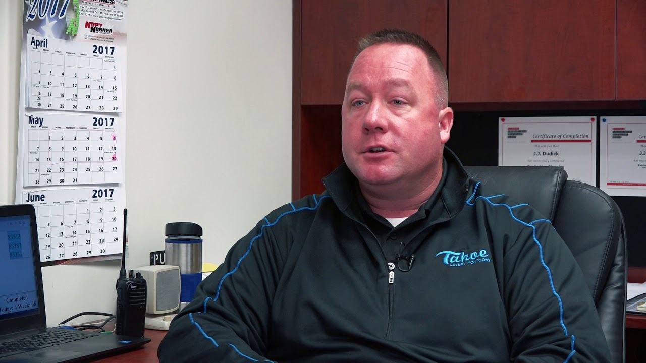 J.J. Dudick, Operations Manager, Avalon Pontoons - YouTube