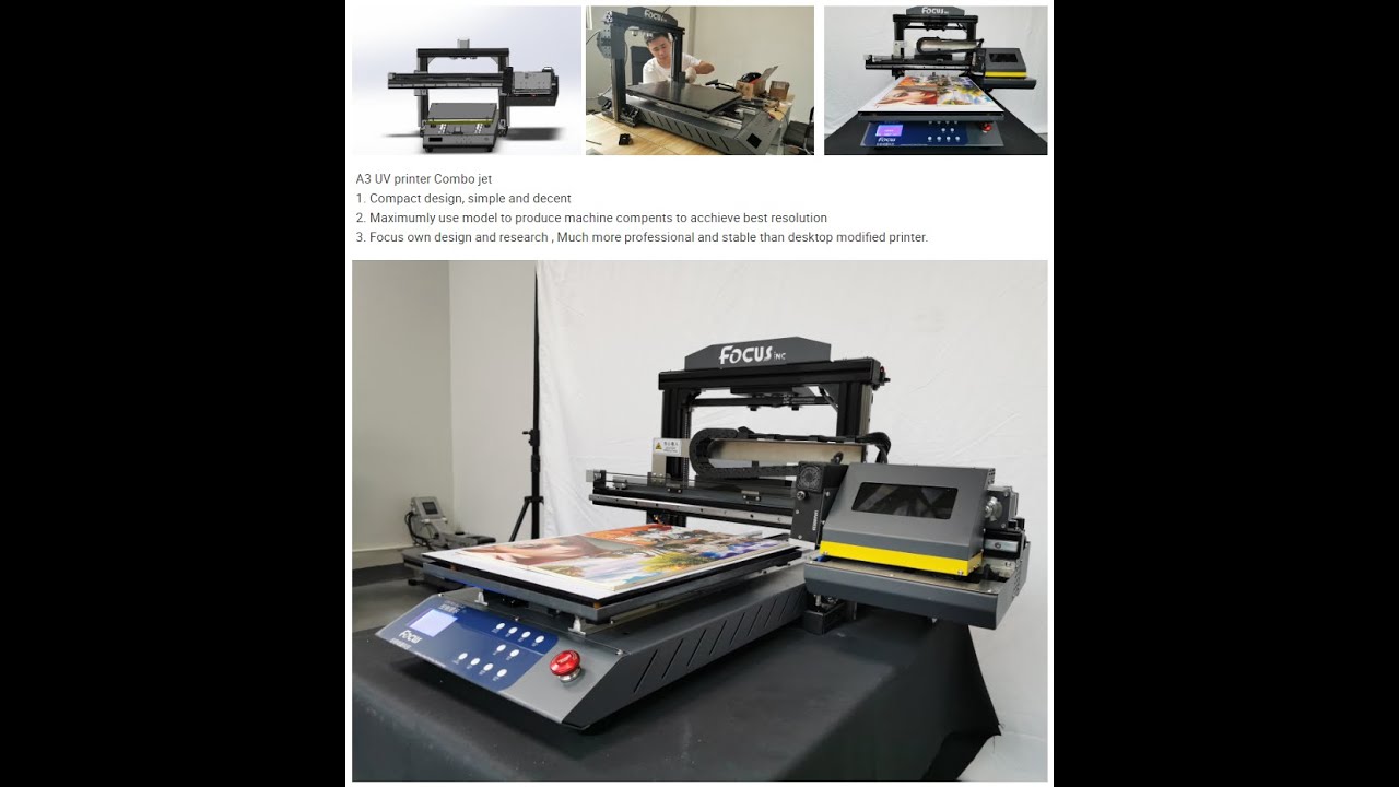 Focus Inc Combo Jet : Step 8 Print head vertical calibration - YouTube