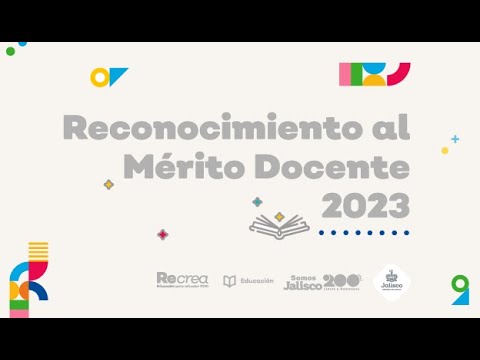 Reconocimiento al Mérito Docente 2023 - YouTube