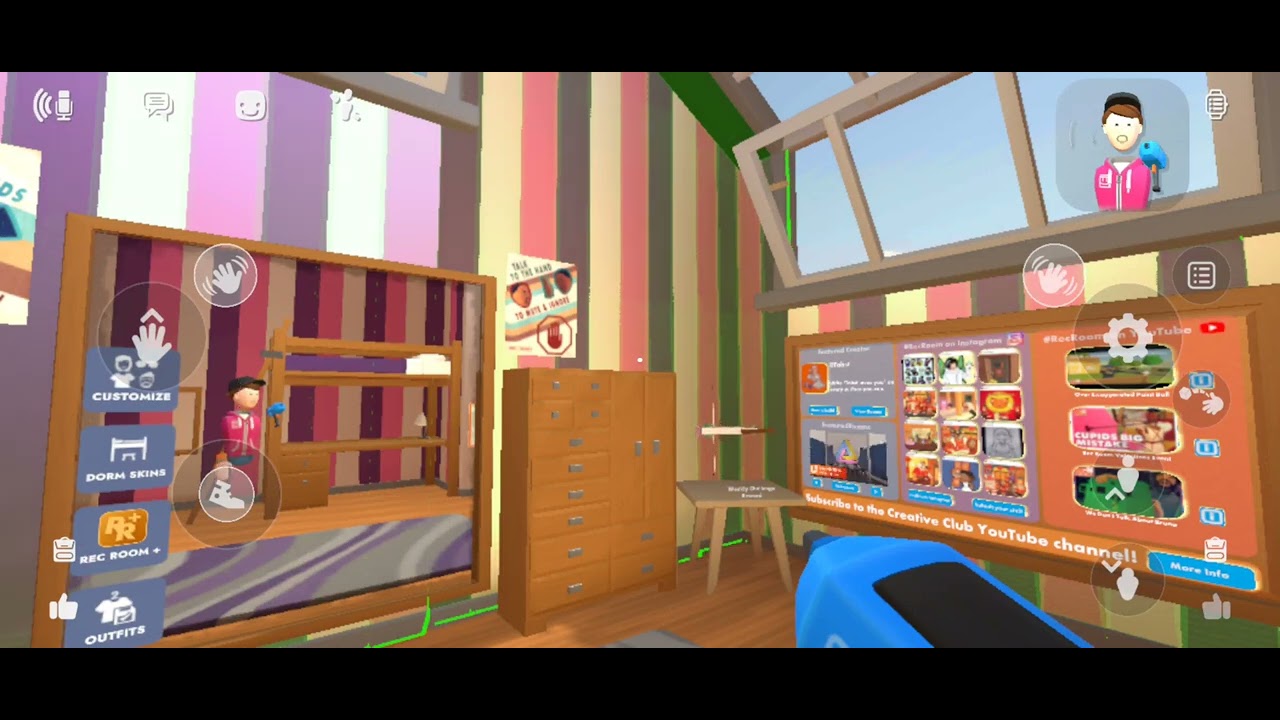 tutorial: How to put the Rec Room wall right - YouTube