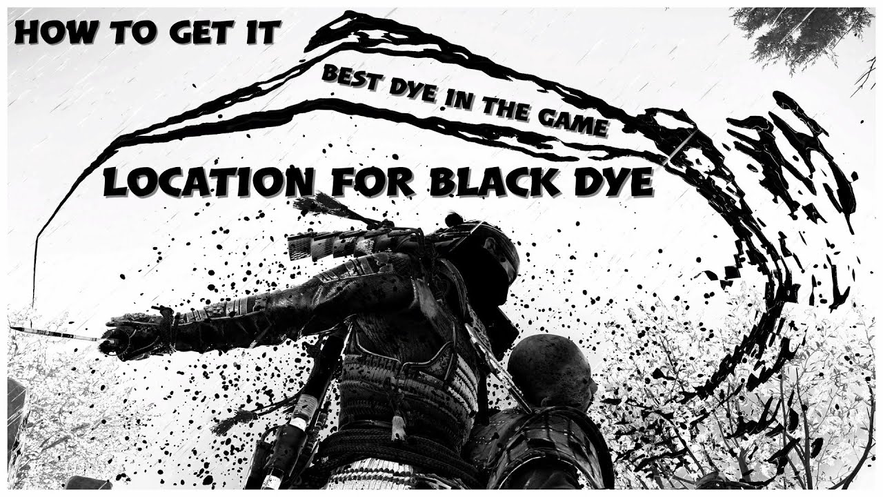 How to Get The Black Dye! (Black Dye Merchant Location) Ghost of ...