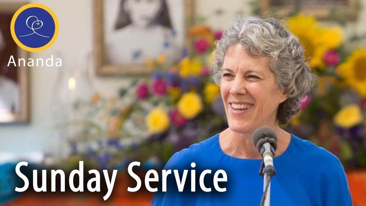 The Best Way to Worship — Sunday Service at Ananda Village - YouTube