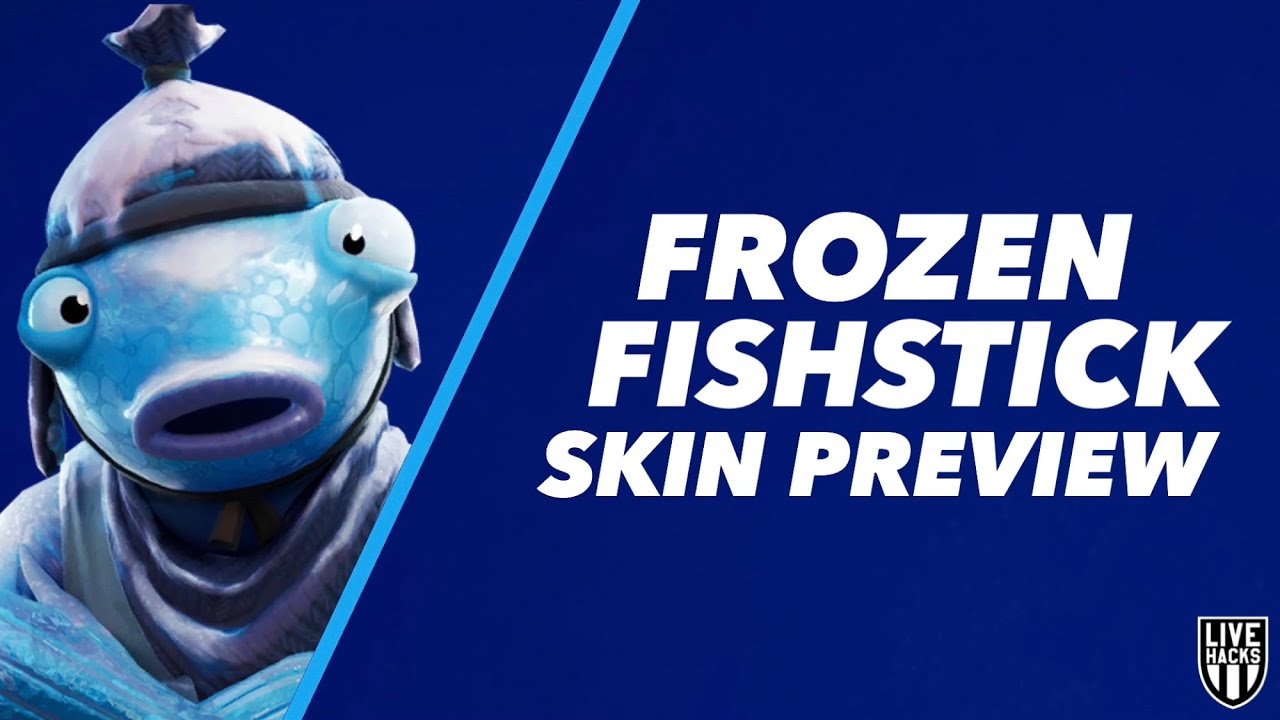 UNRELEASED “FROZEN FISHSTICK” SKIN SHOWCASE!!! - YouTube