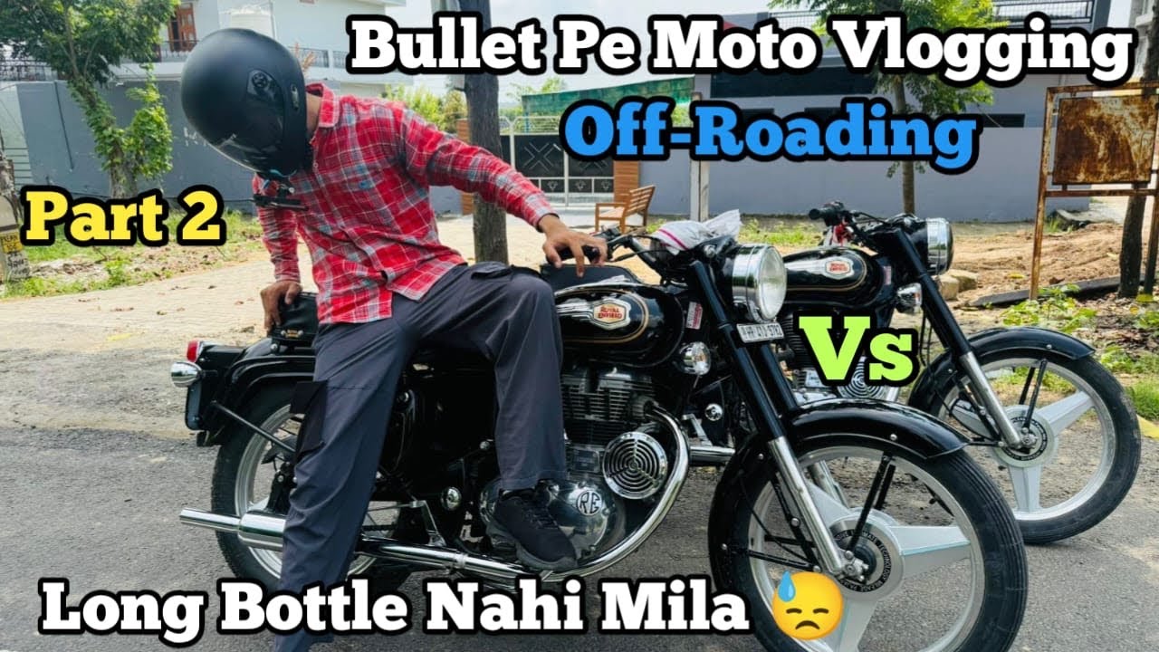 Moto Vlogging Bullet Long Bottle Silencer Install Part 2 - YouTube