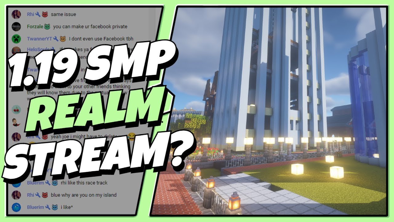 Minecraft 1.19 SMP w/Subscribers - The Tinted Tower... - YouTube
