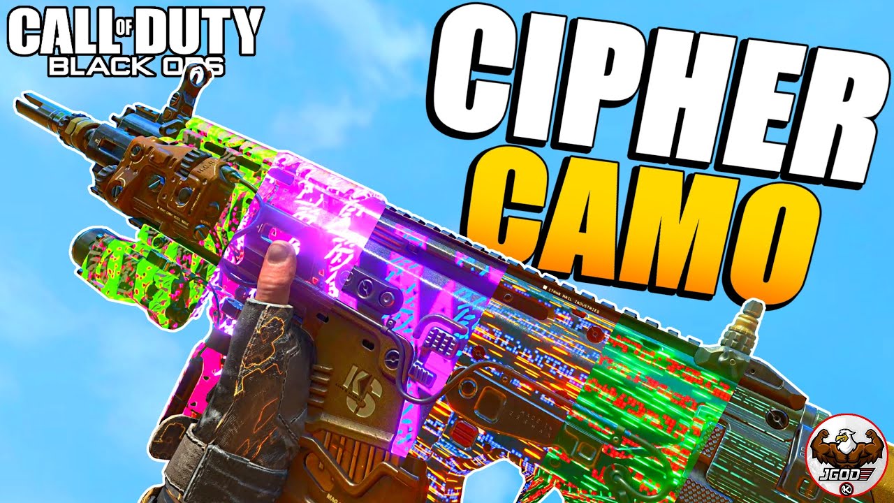 New Cipher Camo Available in the Black Market | CoD BO4 - YouTube