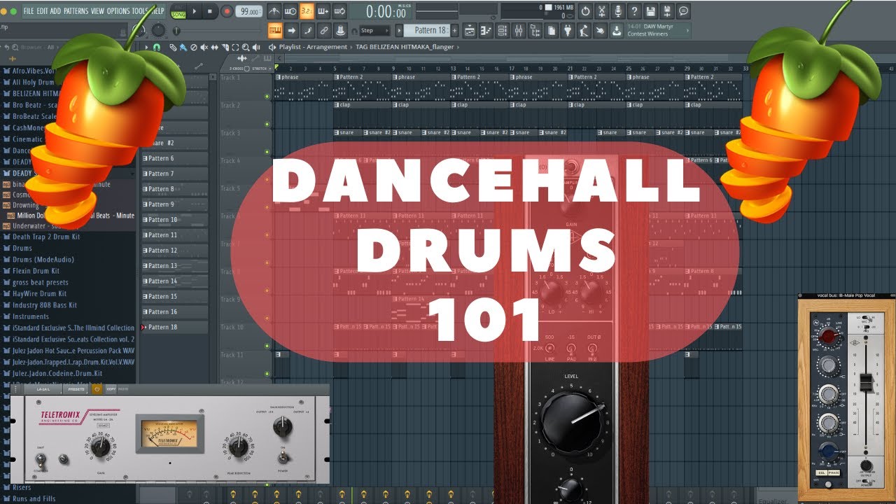 DANCEHALL DRUMS 101 - DANCEHALL PRODUCTION - YouTube