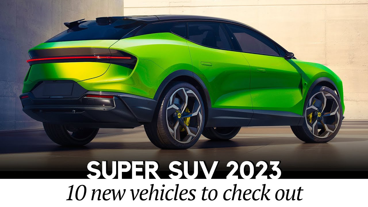 Upcoming SUVs with Supercar-like Speed and Handcrafted Interiors (Sport ...