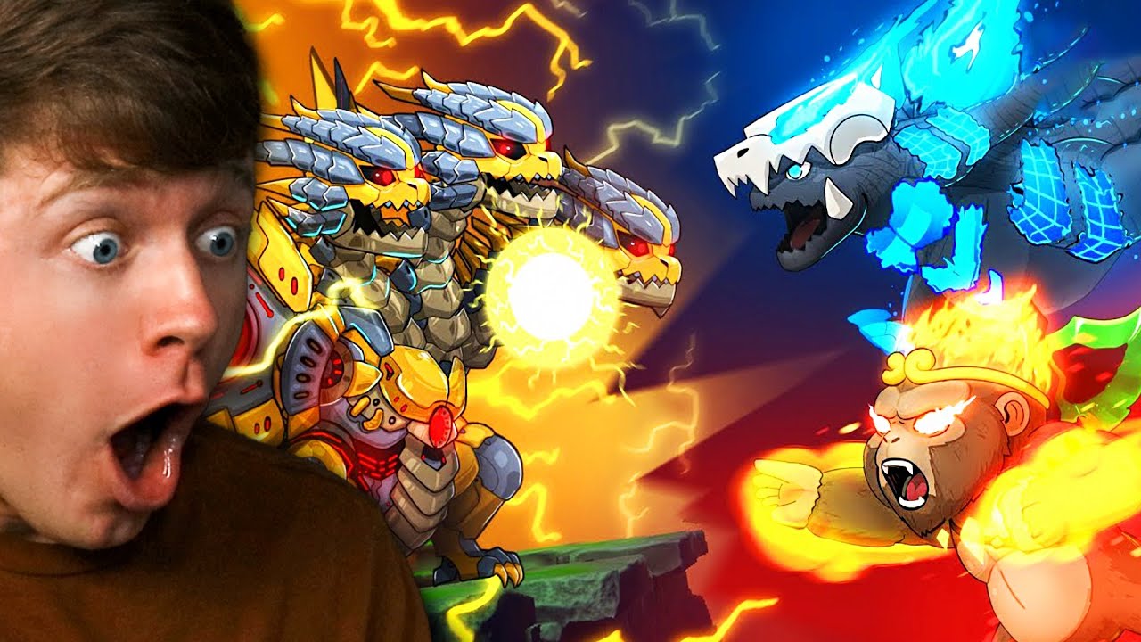 SUPER BABY GODZILLA & SUPER BABY KONG vs BABY MECHA KING GHIDORAH ...