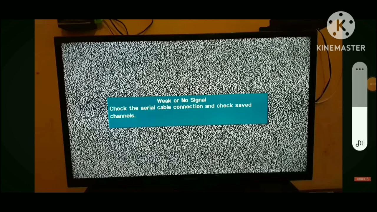 TV Weak or No signal I'm going to fix HDMI cable - YouTube