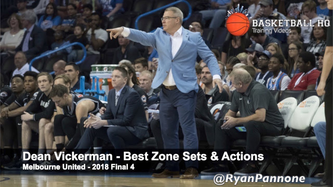 Dean Vickerman - Melbourne United 2018 Final 4 Best Zone Sets - YouTube