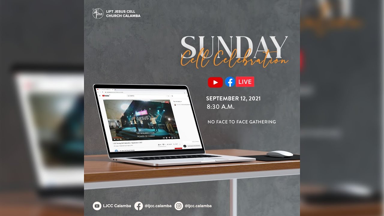 LJCC Sunday Cell Celebration - September 12, 2021 - YouTube