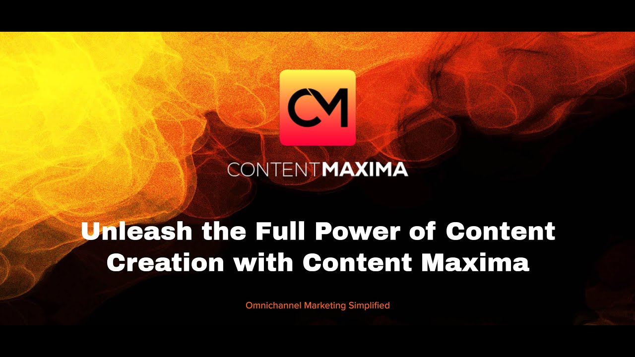 Content Maxima - Matrix How-To - YouTube