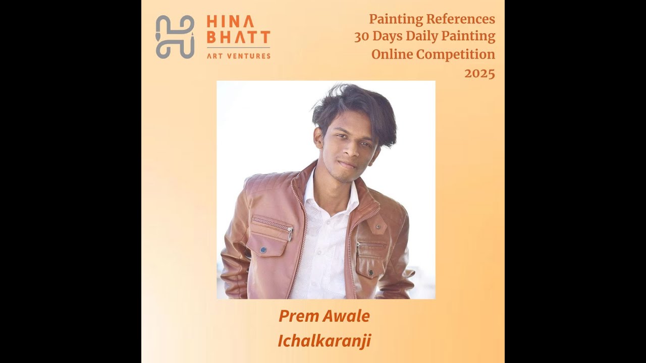 Live Portrait Demo of our Director Hina Bhatt by Artist Prem Awale for ...