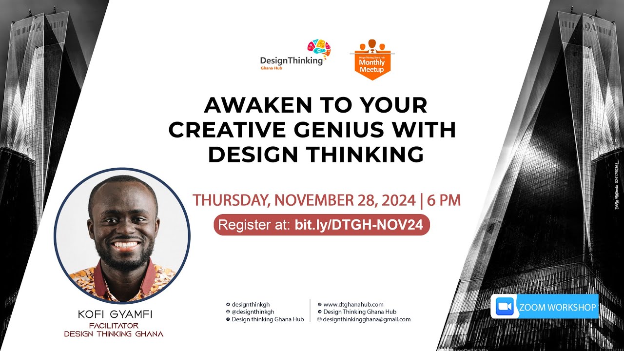 Awaken to your Creative Genuis with Design Thinking - YouTube