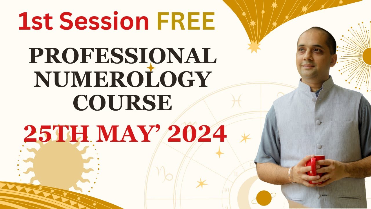 What is Numerology! 1st Session FREE! Professional Numerology course - YouTube