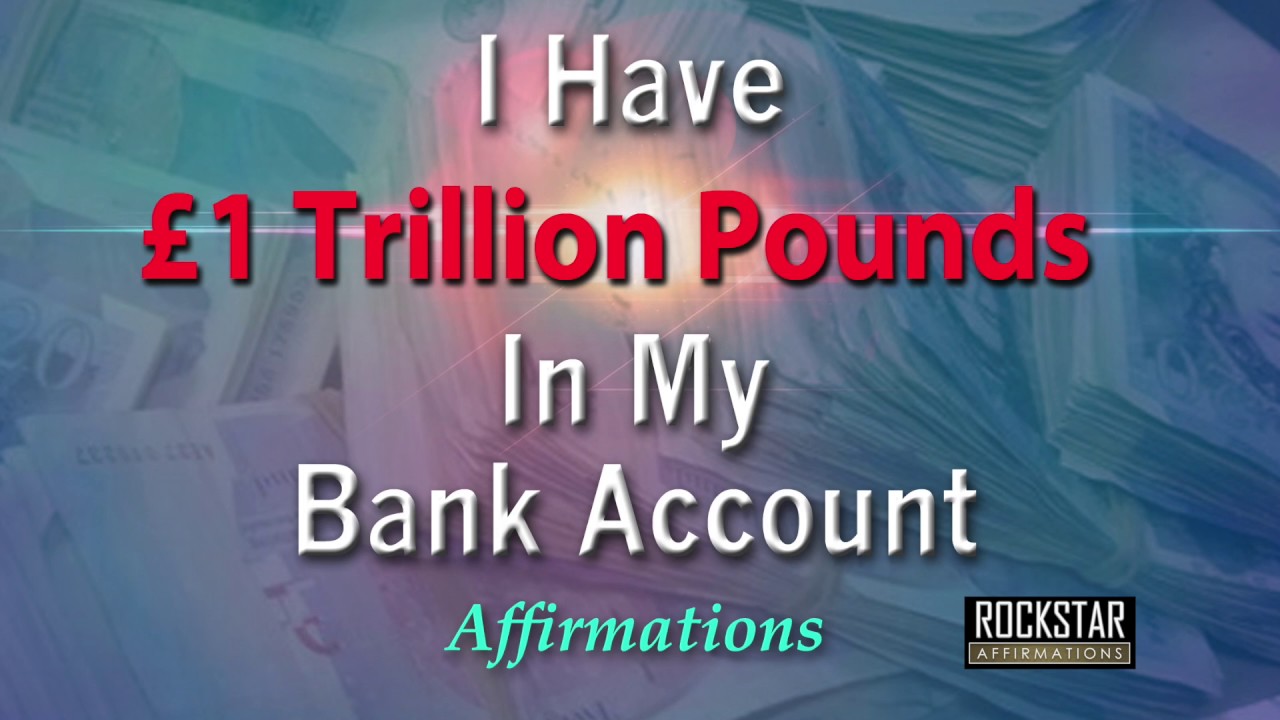 I Have One Trillion Pounds in my Bank Account - Super-Charged ...
