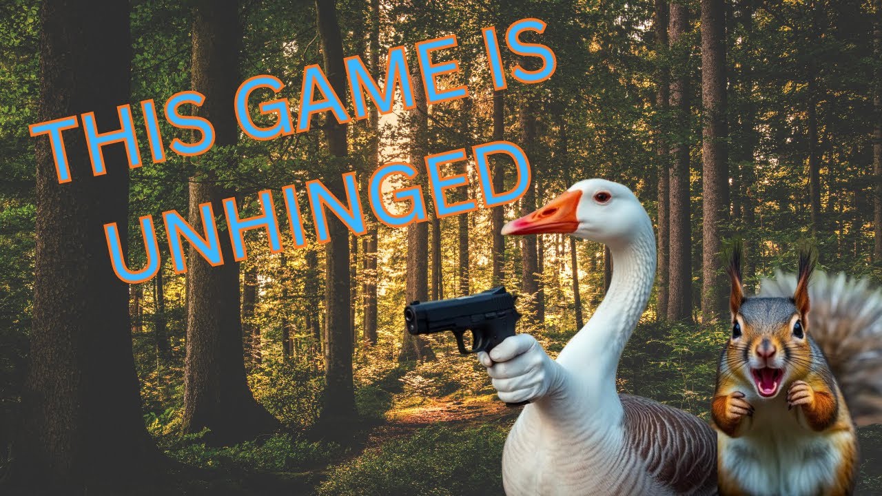 A Goose With a Gun Was a Mistake | Squirrel With A Gun Moments - YouTube