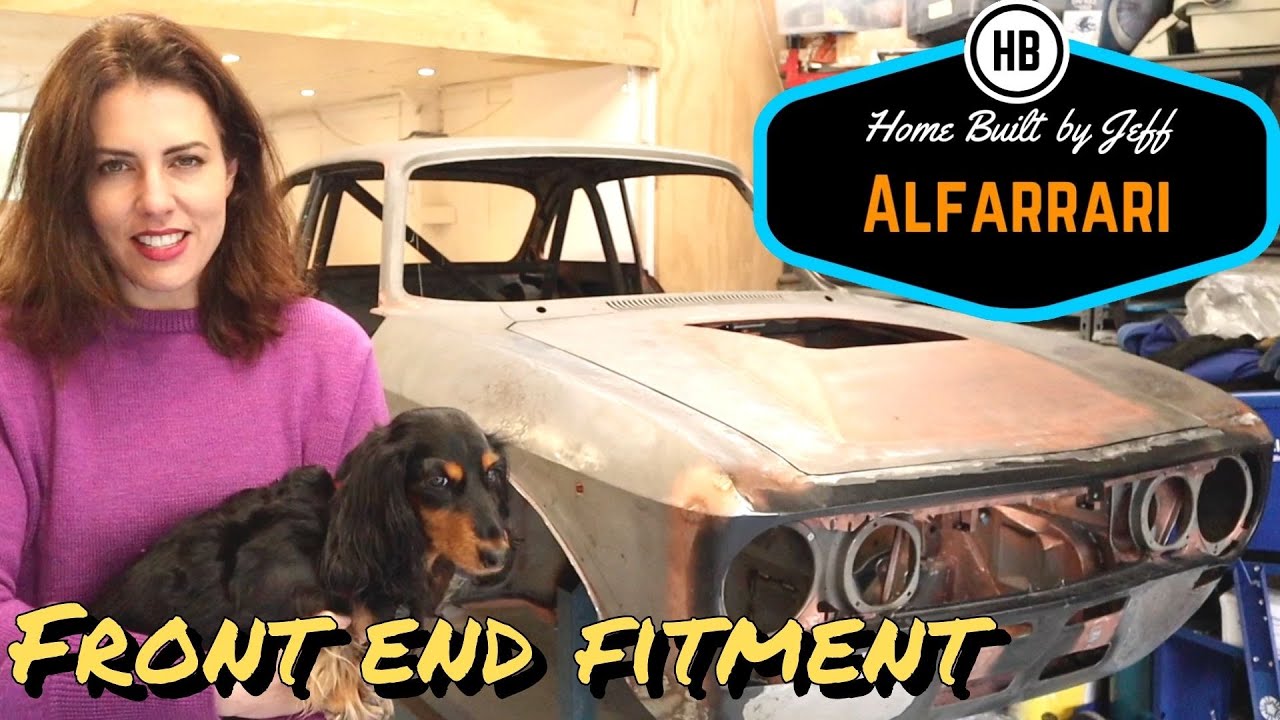 Front end alignment - Ferrari engined Alfa 105 Alfarrari build part 129 ...
