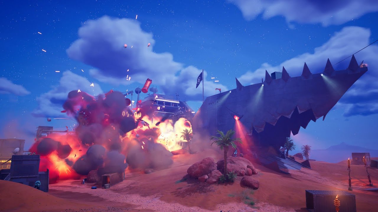 Fortnite Full Pipeline Explosion Event - YouTube