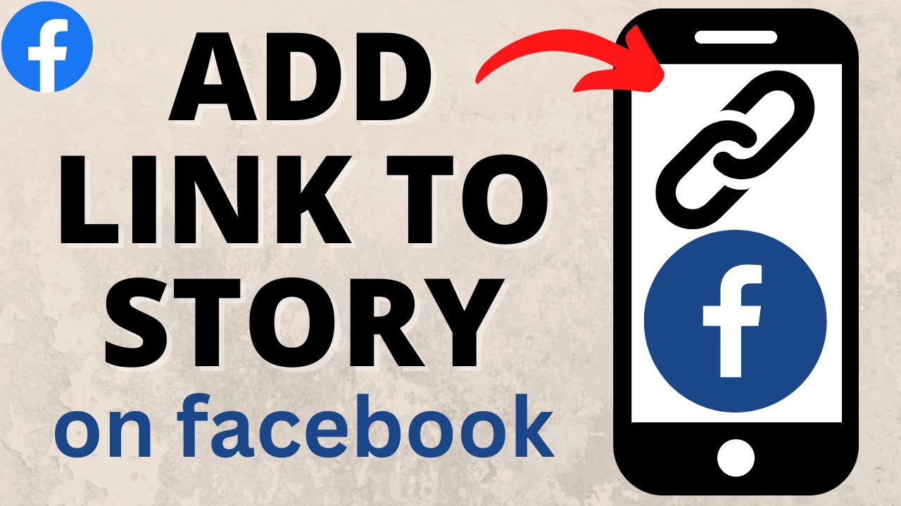 How to Add Link to Facebook Story - iPhone & Android - YouTube
