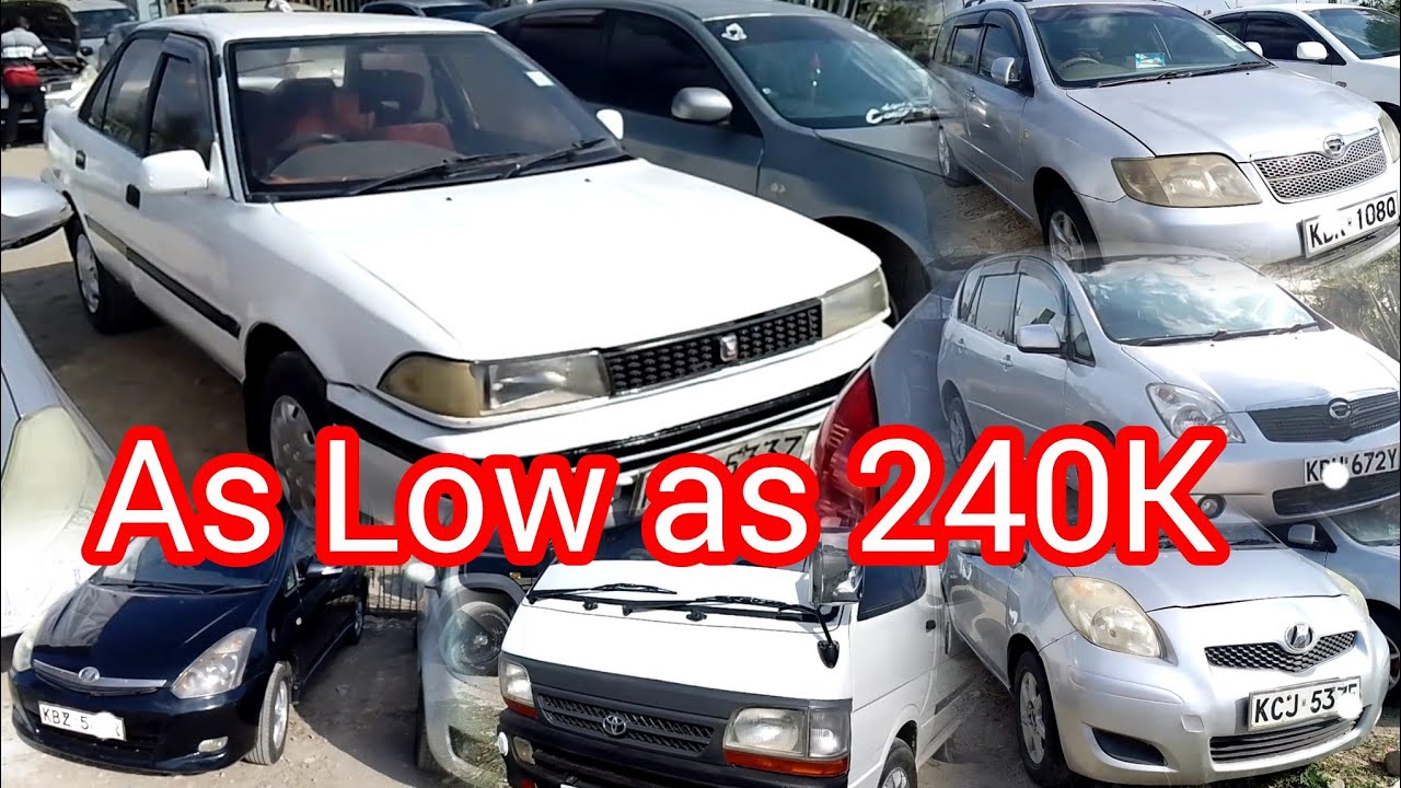 Hurry up!!! Unbeatable car offers AS LOW AS 240K in Nairobi .Toyota ...