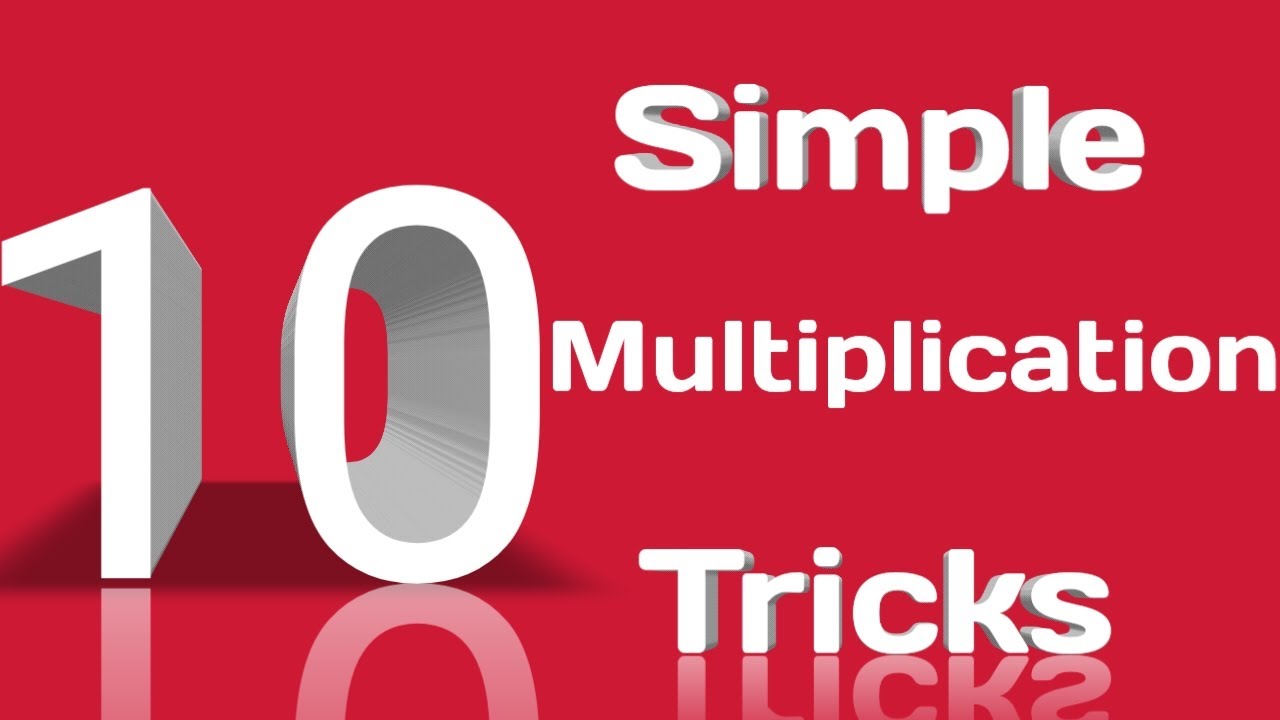 Best 10 Maths Tricks Hacks For 2020 I Multiplication short Tricks I ...