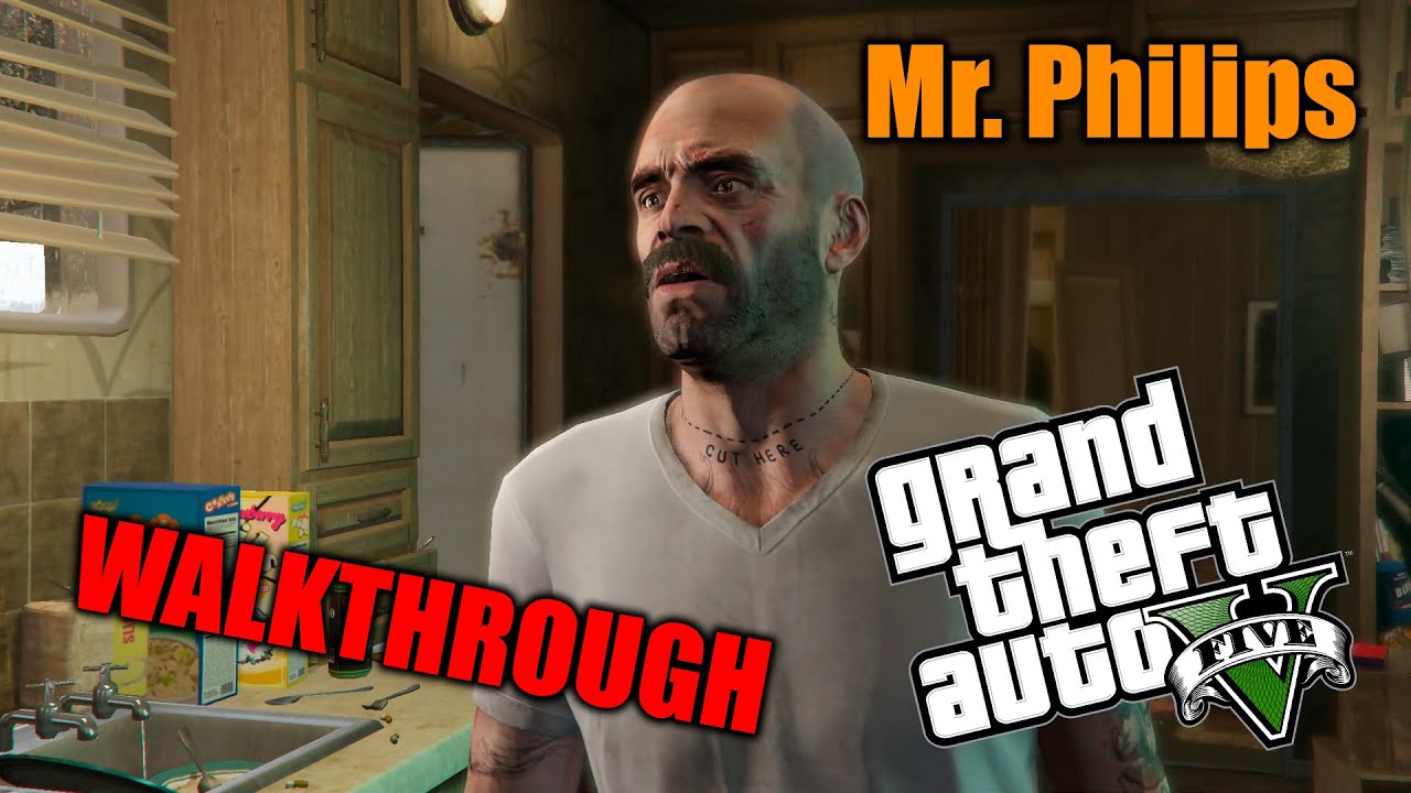 GTA 5 walkthrough #13 - Mr. Philips / Playthrough FullHD - YouTube