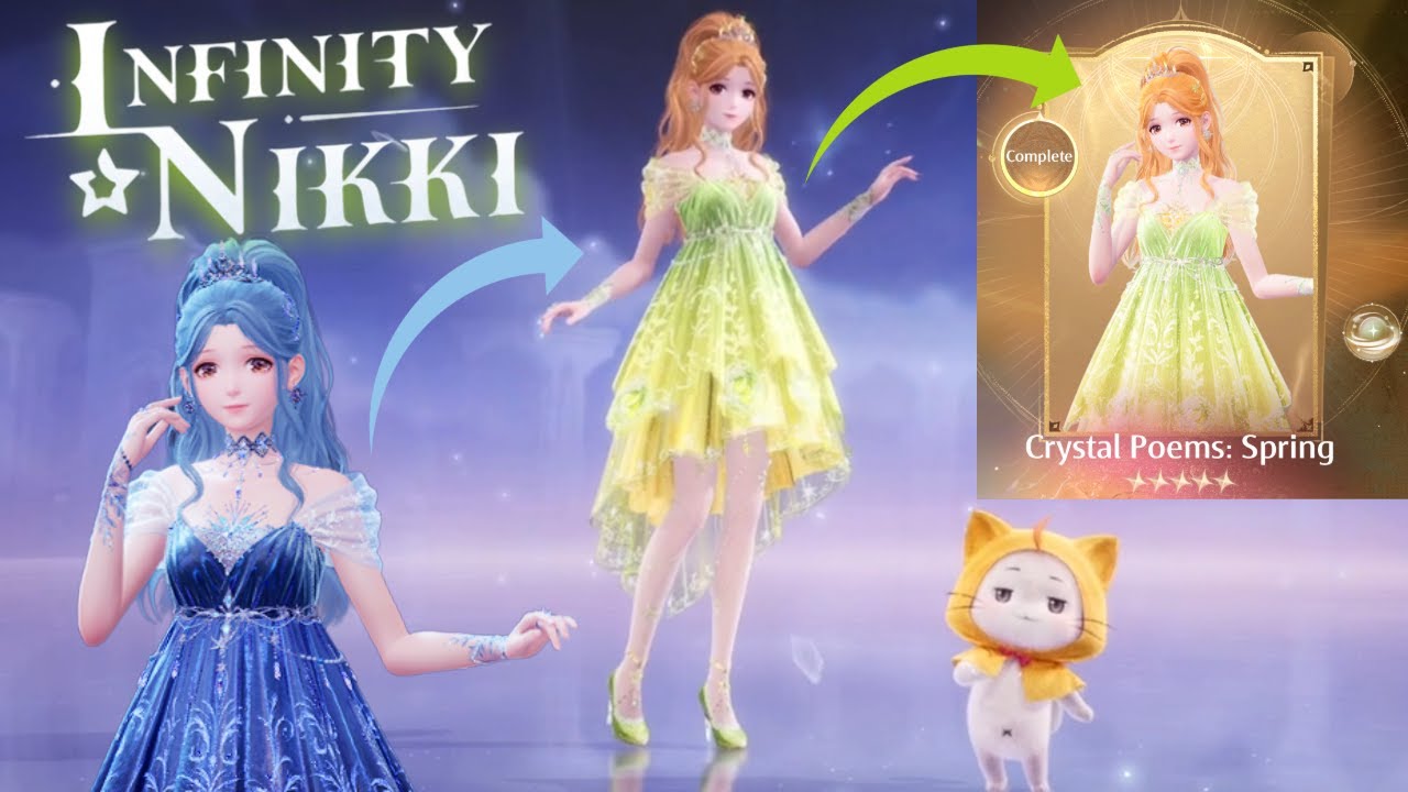 Crystal Poems: Spring Evolution | Infinity Nikki - YouTube