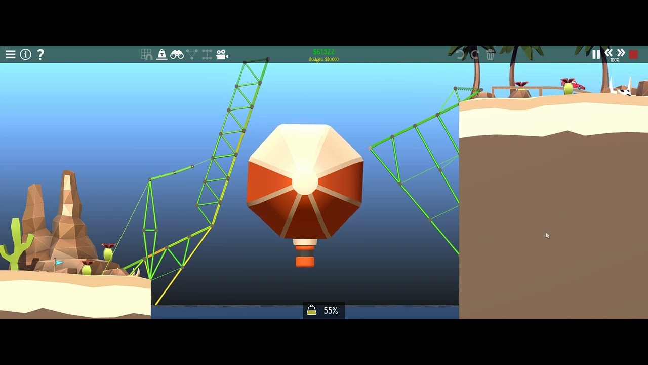 Poly Bridge 2 - Level 4-13 - YouTube